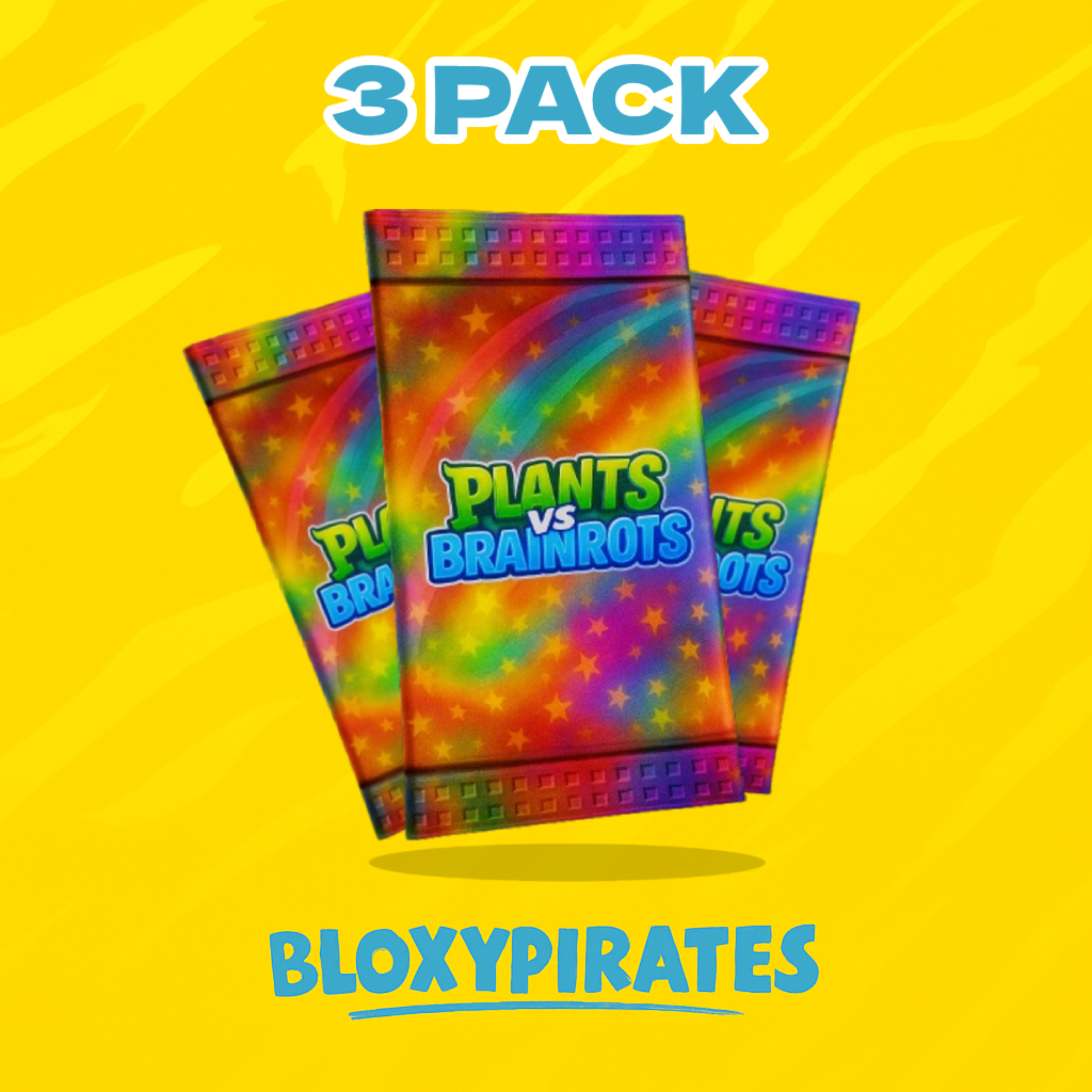 x3 Shiny Card Pack – Bloxy Pirates